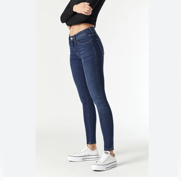 Mavi | Jeans | Mavi Gold Serena Low Rise Skinny Blue Jeans Size 3 ...